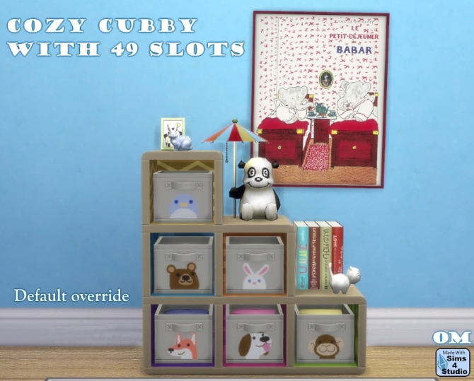 Cozy Cubby with 49 slots at Sims 4 Studio » Sims 4 Updates