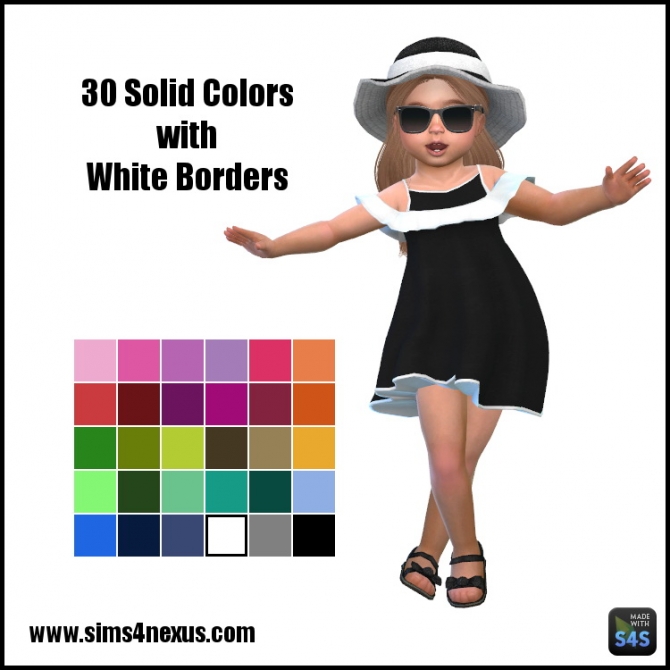 May Frills dress by SamanthaGump at Sims 4 Nexus » Sims 4 Updates