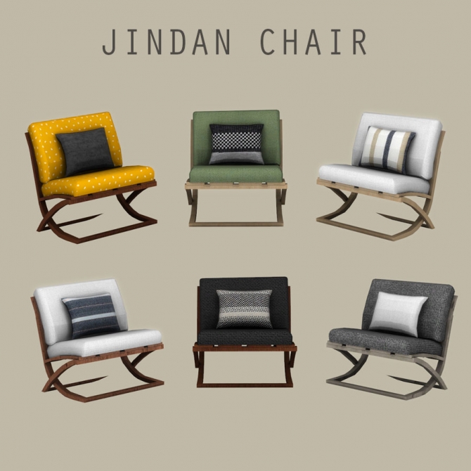 Jindan Chair at Leo Sims » Sims 4 Updates