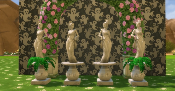 Elegance pose sculpture by AdonisPluto at Mod The Sims » Sims 4 Updates