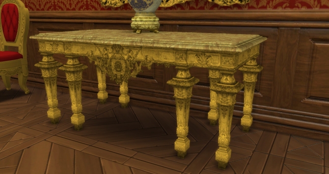 XVIIIth Century Console/Dining Table by TheJim07 at Mod The Sims » Sims ...