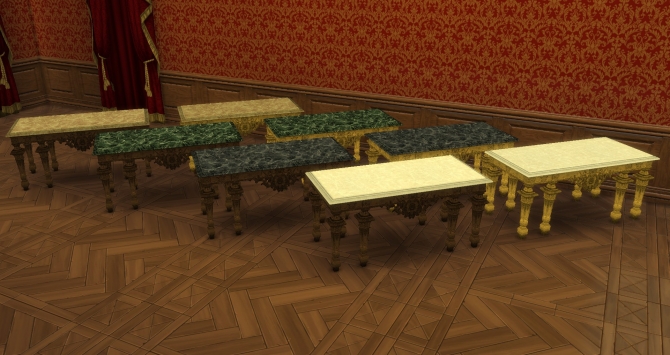 XVIIIth Century Console/Dining Table by TheJim07 at Mod The Sims » Sims ...