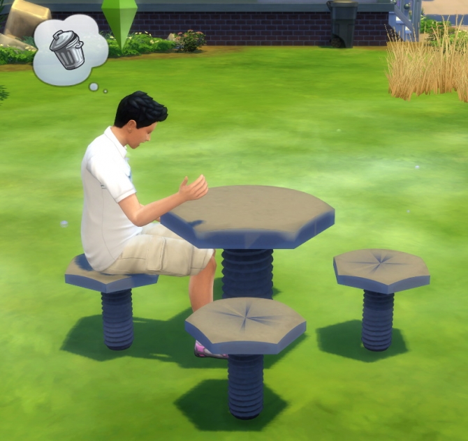 Bolts For Nuts Table and Chair by BigUglyHag at SimsWorkshop » Sims 4 ...