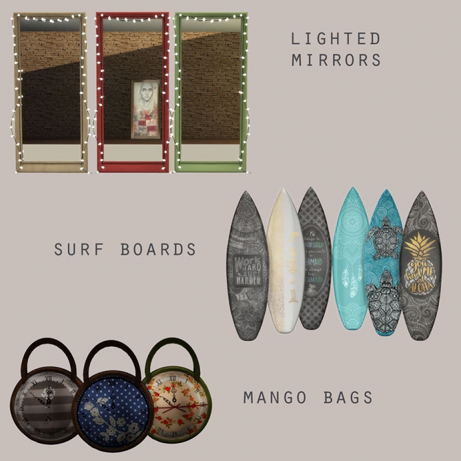 Exclusive Set 4 at Leo Sims » Sims 4 Updates
