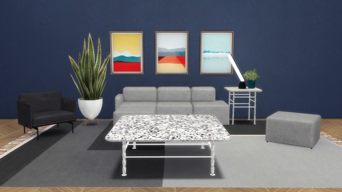 Rope Sofa at Meinkatz Creations » Sims 4 Updates