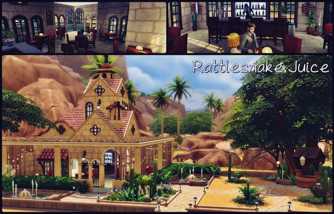 Rattlesnake Juice Bar at SkyFallSims Creation´s » Sims 4 Updates