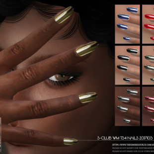 Toenail Polish Set 04 at Sims 4 Nexus » Sims 4 Updates