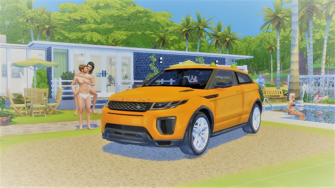 Land Rover Range Rover Evoque at LorySims » Sims 4 Updates