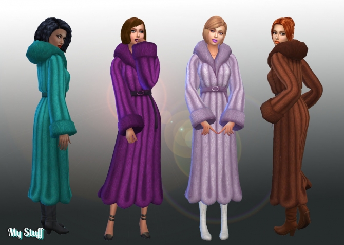 Coat Fur Trim Conversion at My Stuff » Sims 4 Updates