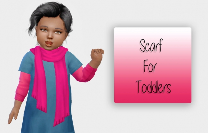 Scarf For Toddlers at Simiracle » Sims 4 Updates