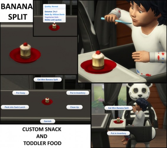 4 Custom Toddler Food and Snacks by icemunmun at Mod The Sims » Sims 4 ...