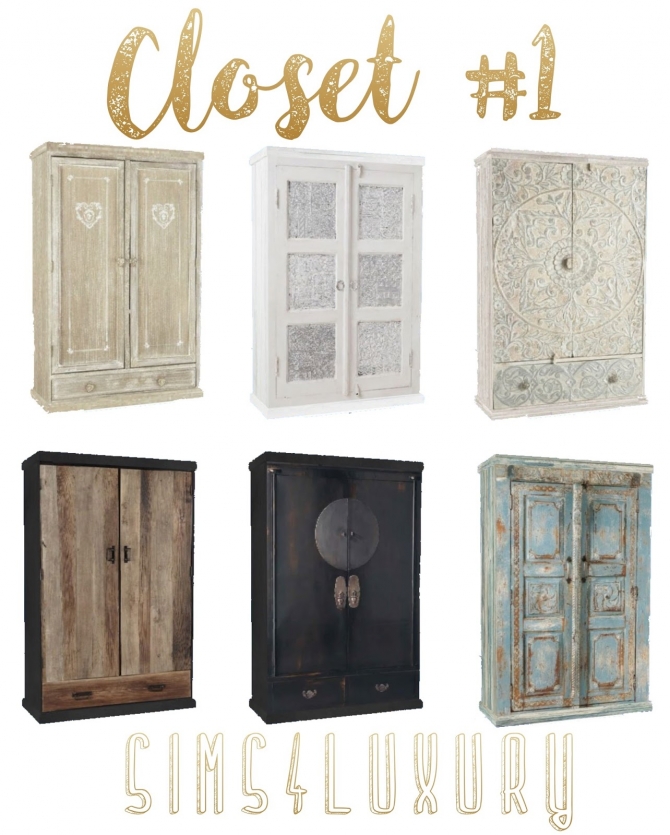 Closet #1 at Sims4 Luxury » Sims 4 Updates