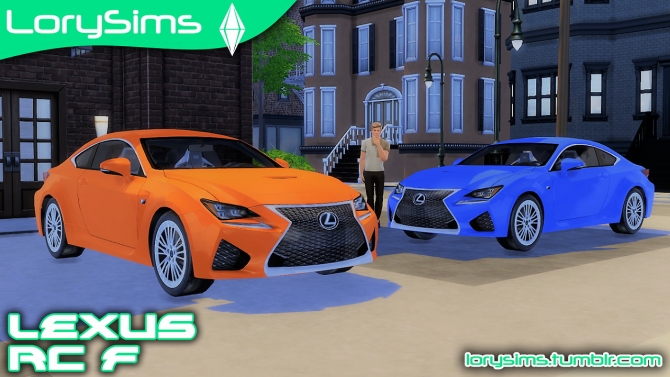 Lexus RC F at LorySims » Sims 4 Updates