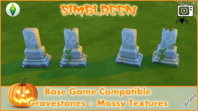 Simblreen Gravestones + Effects by Bakie at Mod The Sims » Sims 4 Updates