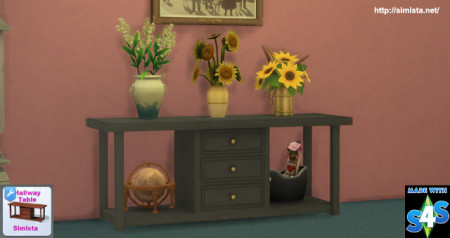 Hallway Table at Simista » Sims 4 Updates