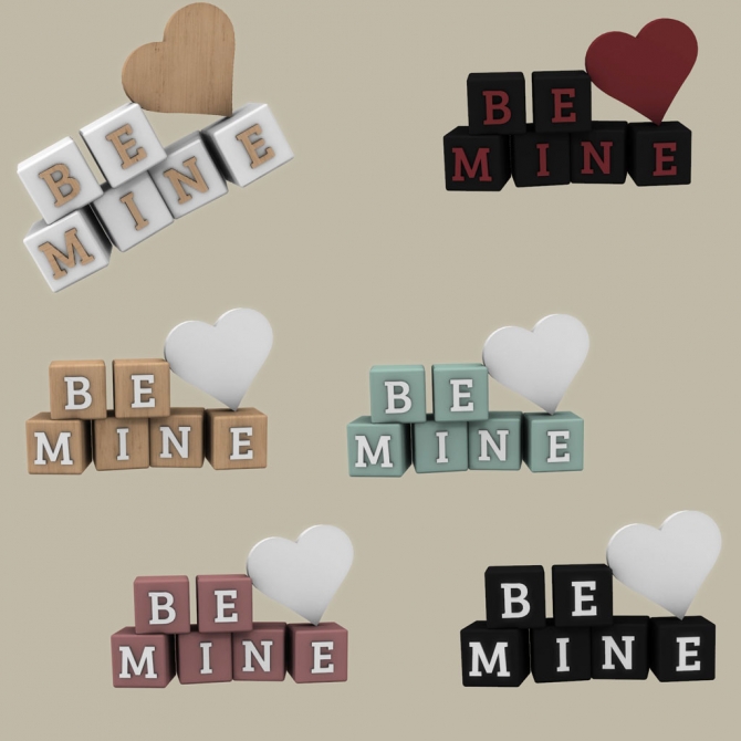 Be Mine Block at Leo Sims » Sims 4 Updates
