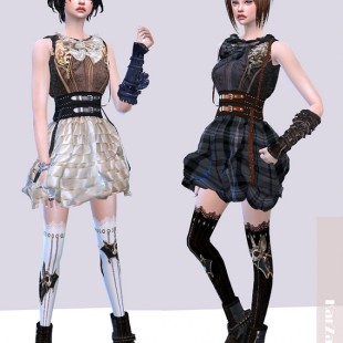 Rope Necklace at MariaMaria » Sims 4 Updates