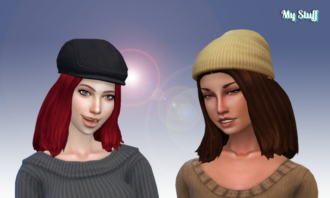 Thelma Hair at My Stuff » Sims 4 Updates