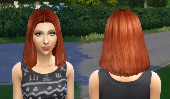 Thelma Hair at My Stuff » Sims 4 Updates