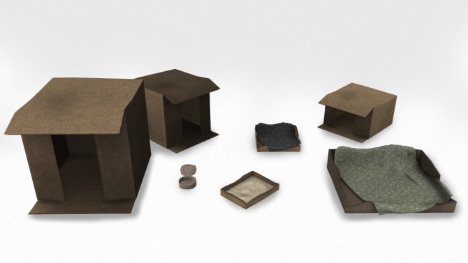 HOMELESS PET SET by Thiago Mitchell at REDHEADSIMS » Sims 4 Updates