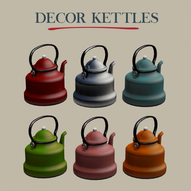 Decor Kettle at Leo Sims » Sims 4 Updates