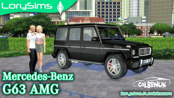 Mercedes-Benz G63 AMG at LorySims » Sims 4 Updates
