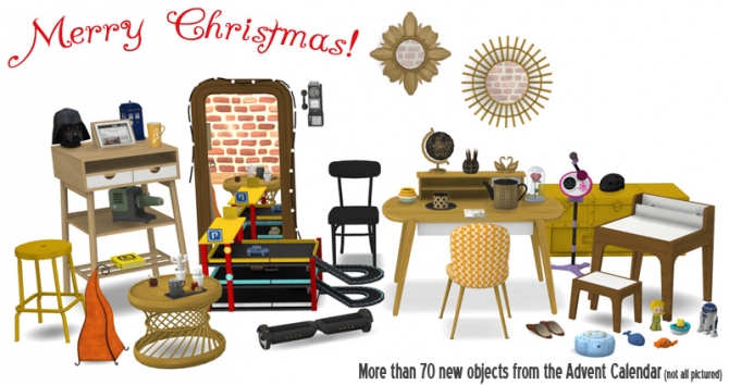 Special 2017 Advent Calendar Gifts #1 by Sandy at Around the Sims 4 ...