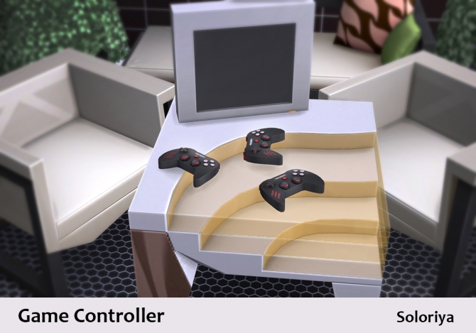 Game Controller DECORATIVE at Soloriya » Sims 4 Updates