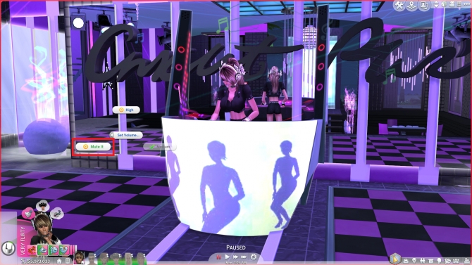 Mute the DJ Booth by RevyRei at Mod The Sims » Sims 4 Updates