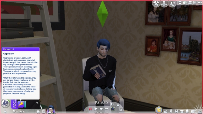 Capricorn Trait by Skellington at Mod The Sims » Sims 4 Updates