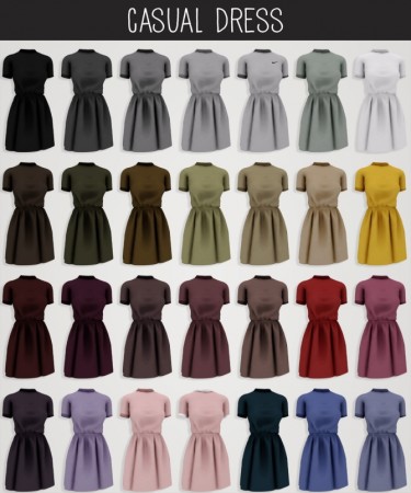 Everyday clothing collection part 3 at Elliesimple » Sims 4 Updates