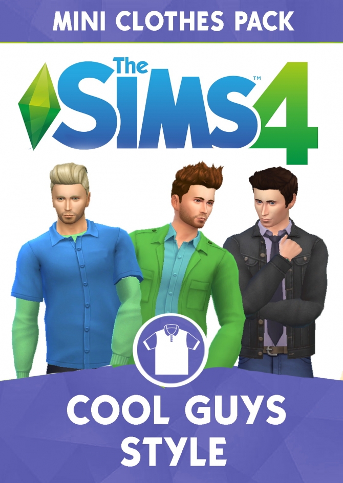 Cool Guys Style Mini Pack by cepzid at SimsWorkshop » Sims 4 Updates