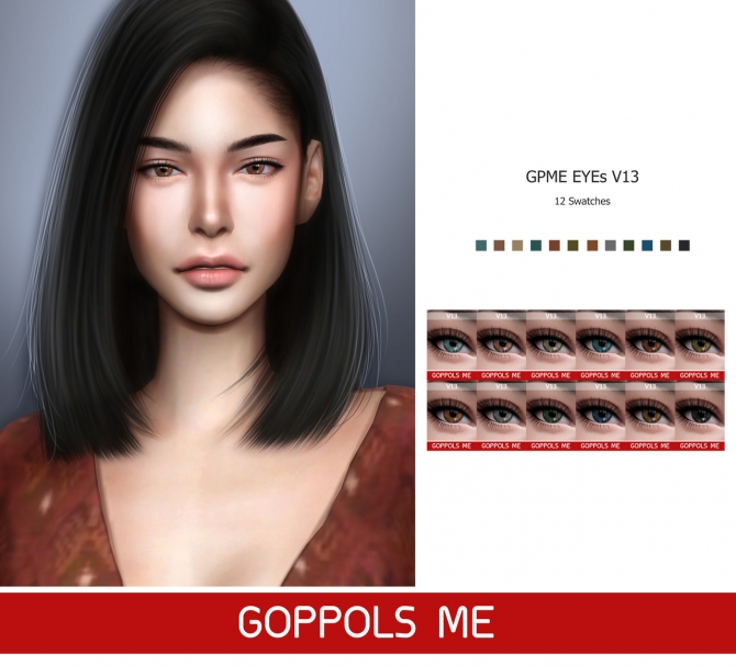 GPME Eyes V13 at GOPPOLS Me » Sims 4 Updates