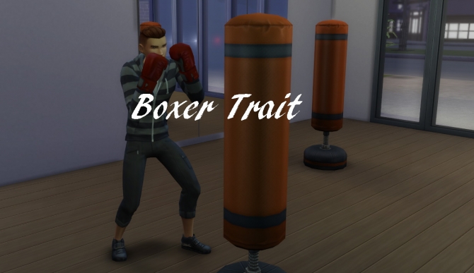 Boxer Trait by GoBananas at Mod The Sims » Sims 4 Updates