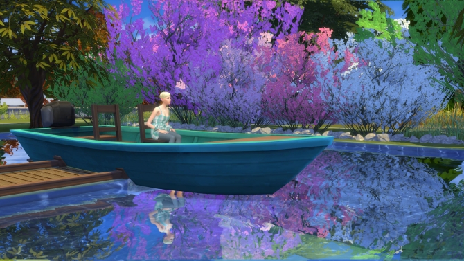 Ride the Waves Motor Boat by Snowhaze at Mod The Sims » Sims 4 Updates