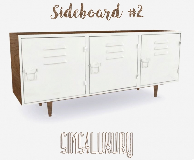 Sideboard #2 at Sims4 Luxury » Sims 4 Updates