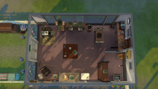 Garden Shed by SuperLisa at Mod The Sims » Sims 4 Updates