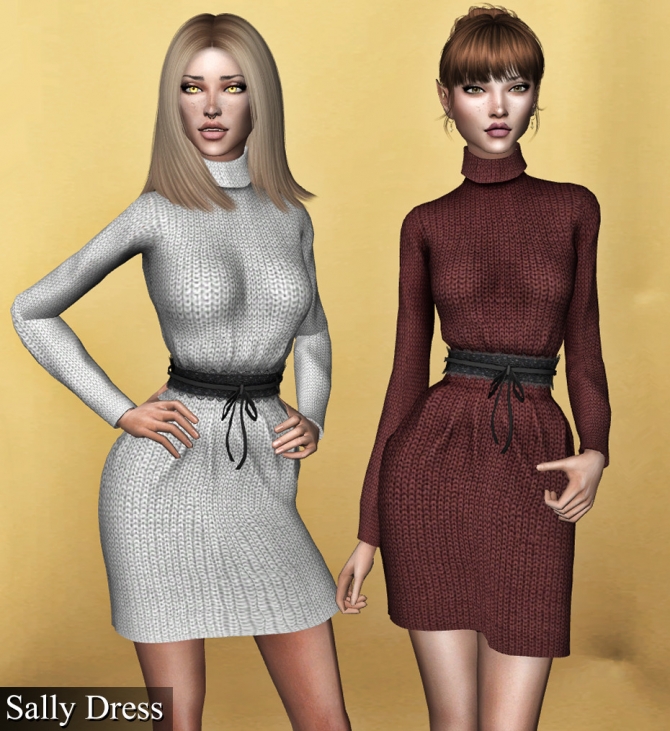 Sally dress at Deep Space » Sims 4 Updates