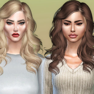 Musume Ronshaku Hair at SimsNoodles » Sims 4 Updates