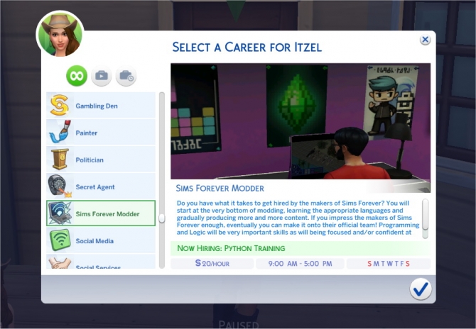Careers mod the sims 4 80 pack - pekw