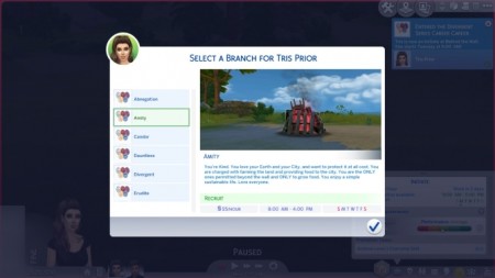Divergent Series Career by DiamondVixen96 at Mod The Sims » Sims 4 Updates