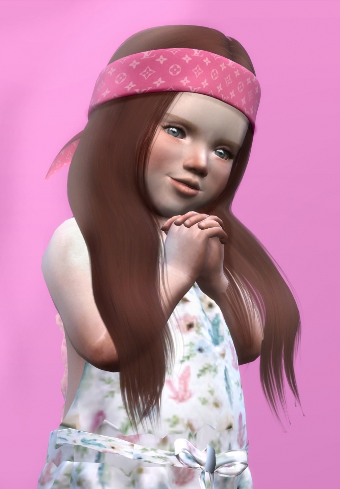 LEAH LILLITH KARIN HAIR KIDS AND TODDLER VERSION at REDHEADSIMS » Sims ...