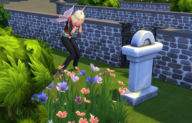 An Elegant Tombstone (Default Replacement) by Letisiya at Mod The Sims ...