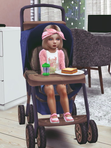 Stroller Deluxe TS3 To TS4 at MSQ Sims » Sims 4 Updates