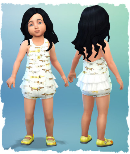 Little girl outfits by Chalipo at All 4 Sims » Sims 4 Updates