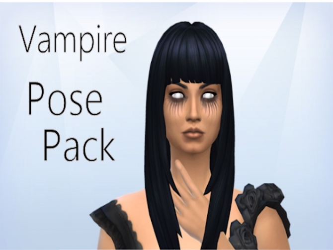 Vampire Poses for The Gallery by Kialauna at Mod The Sims » Sims 4 Updates