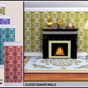 Graffiti Mural 02 at Simsational Designs » Sims 4 Updates