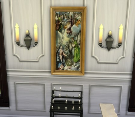 Some religious paintings by El Greco by Alawen at Mod The Sims » Sims 4 ...