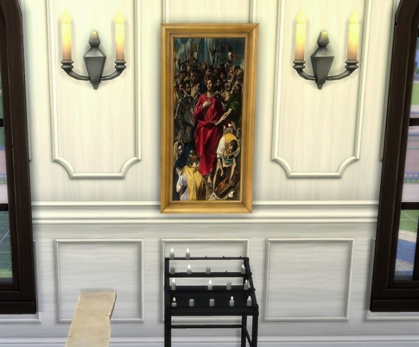 Some religious paintings by El Greco by Alawen at Mod The Sims » Sims 4 ...