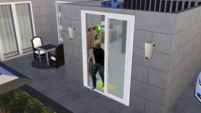 Sliding Door Recolored by AshenSeaced at TSR » Sims 4 Updates